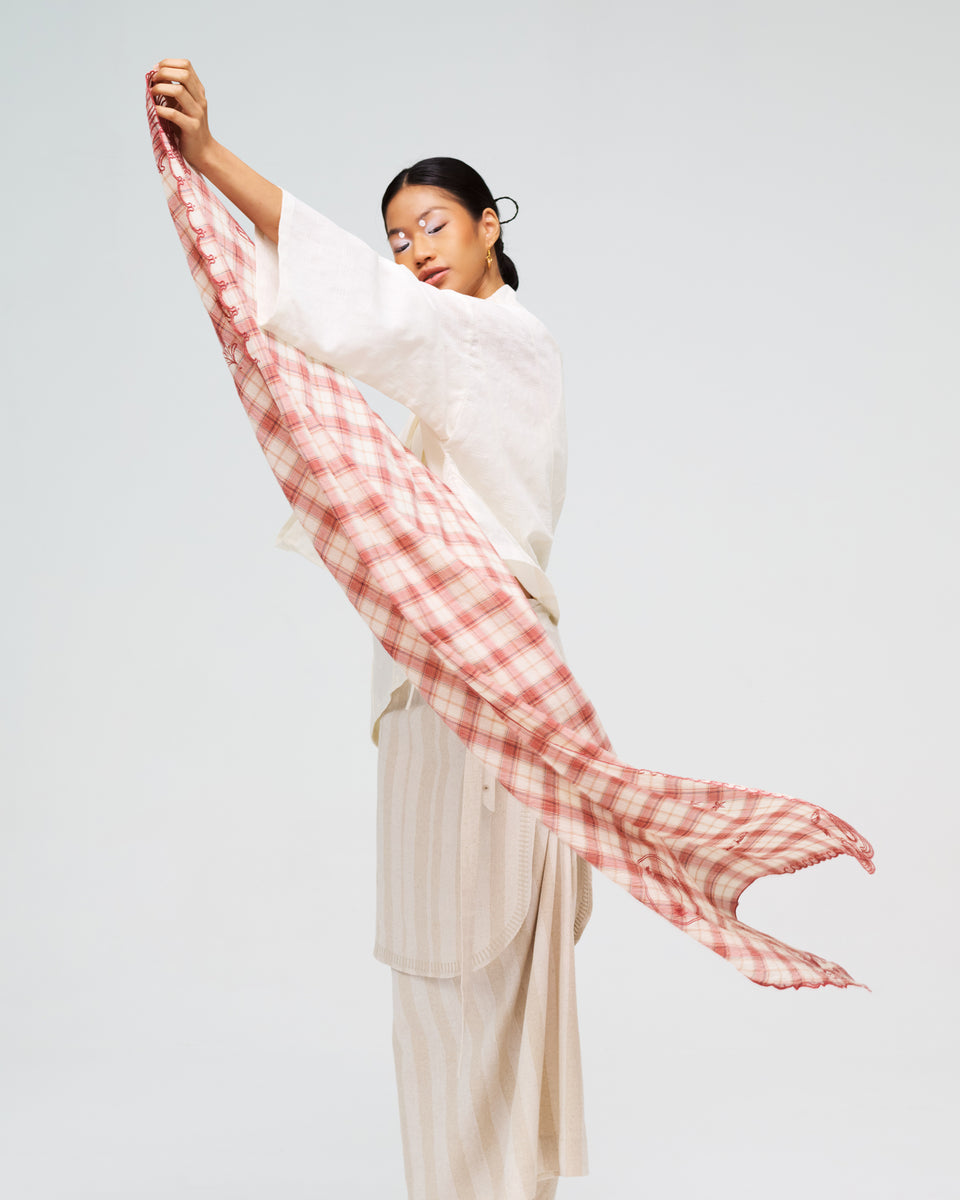 Women: Long Saprah Shawl (Sambal) – ANAABU.CO